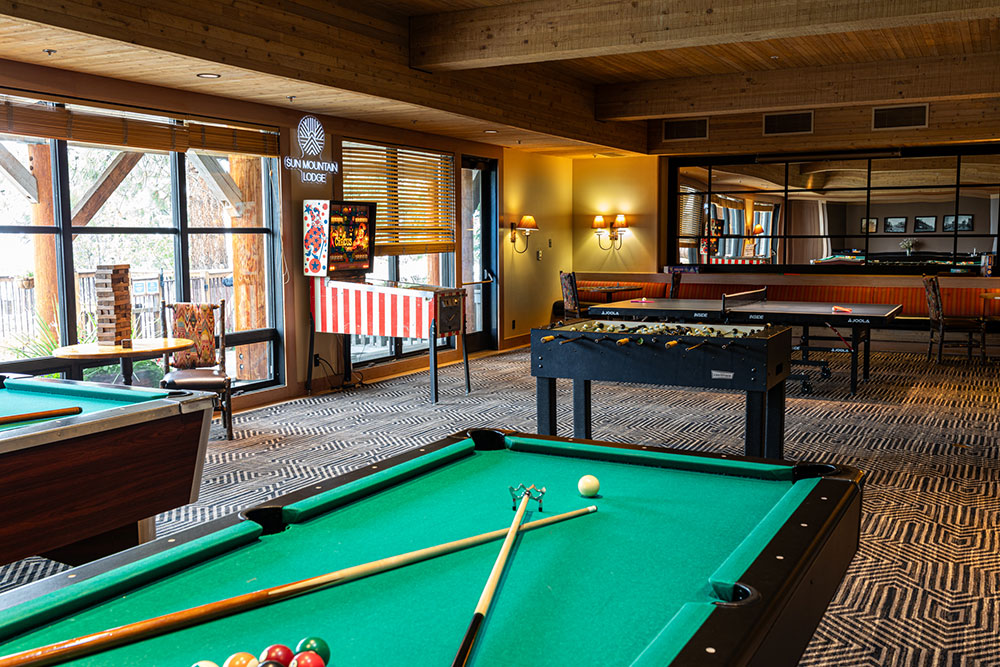 The Game Room - Sun Mountain Lodge