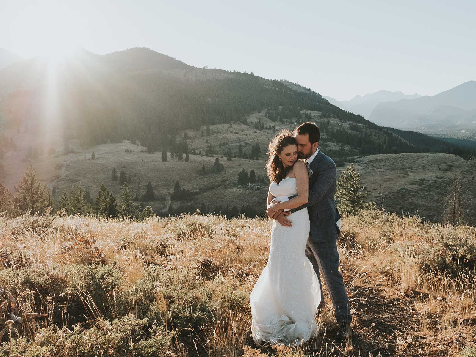 Molly and Nick - Sun Mountain Lodge